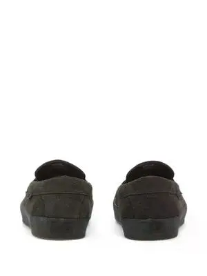 VANS Peace-sign Suede Loafers