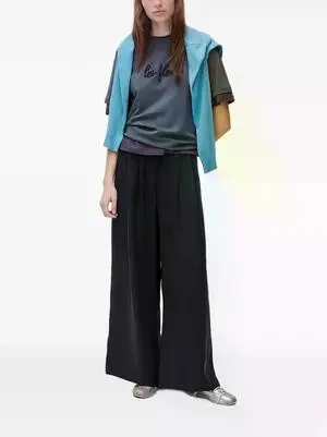 BENETTON Pleated Wide-leg Trousers