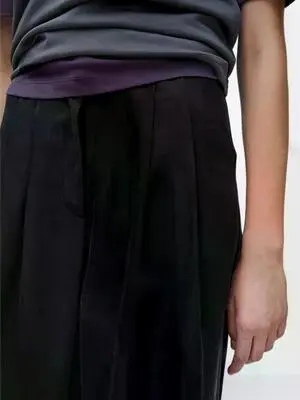 BENETTON Pleated Wide-leg Trousers