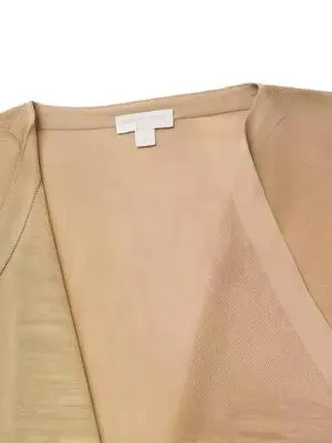 BENETTON Draped Long-sleeve Cardigan