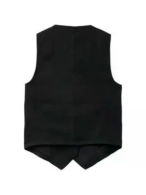 BENETTON Button-up Linen Waistcoat