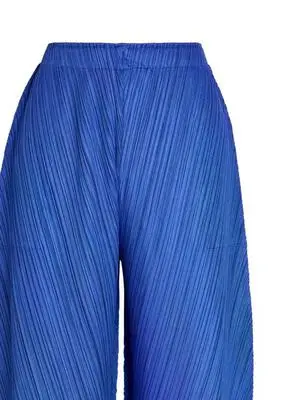 Issey Miyake Pleated Wide-leg Trousers