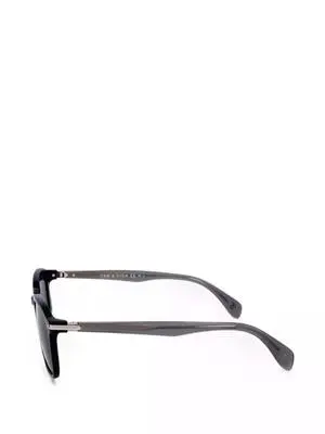 Rag & Bone Geometric-frame Sunglasses - Black
