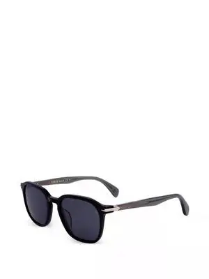 Rag & Bone Geometric Frame Sunglasses - Black