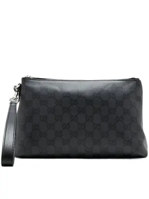 Gucci Small Essence Classic Pouch - Black