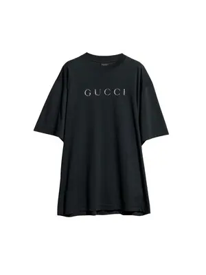 Gucci Cotton Jersey T-shirt With Print - Multi