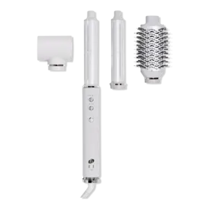 T3 Aire 360 Air Styler Blowout Kit With Dual Voltage And Ceramic Curling Attachments - One-color