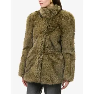 THE FRANKIE SHOP Denia Faux-fur Jacket