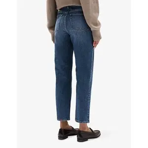 THE WHITE COMPANY Straight-leg Cropped Denim Jeans