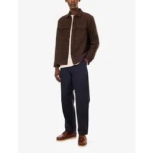 Barbour Hatfield Checked Wool-blend Overshirt