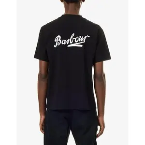 Barbour Bowery Logo-print Cotton T-shirt