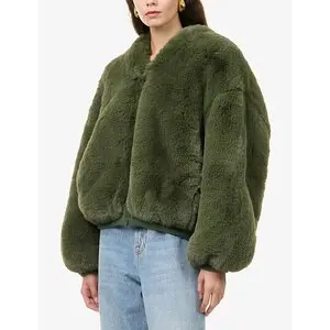 THE FRANKIE SHOP Senna Faux-fur Jacket
