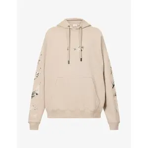 Off-White Spices Arrow Skate Graphic Cotton-jersey Hoody - String