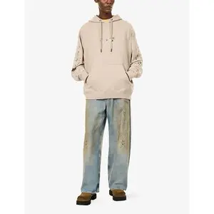 Off-White Spices Arrow Skate Graphic Cotton-jersey Hoody