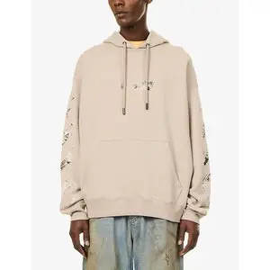 Off-White Spices Arrow Skate Graphic Cotton-jersey Hoody