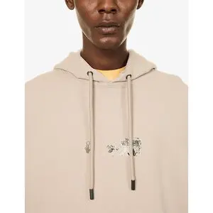 Off-White Spices Arrow Skate Graphic Cotton-jersey Hoody
