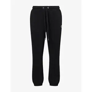A BATHING APE One Point Relaxed Cotton-jersey Jogging Bottoms - Black
