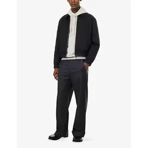 AMI Paris De Cœur Zip-up Cotton Jacket
