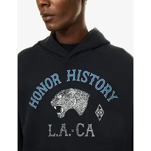 HONOR THE GIFT Honor History Cotton-jersey Hoody
