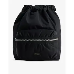 Sacai Pocket Knapsack Shell Backpack - Black