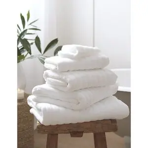 THE WHITE COMPANY Hydrocotton Ribbed Towels