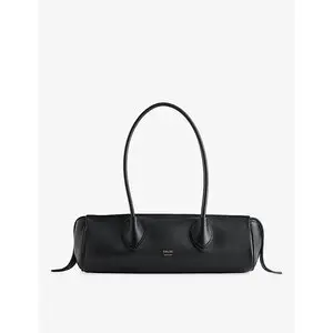 Khaite Donna Logo Leather Shoulder Bag