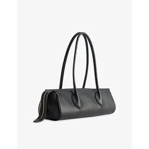 Khaite Donna Logo Leather Shoulder Bag
