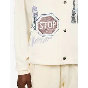 HONOR THE GIFT All Over La Fleece Cotton-jersey Jacket