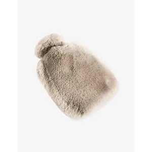 THE WHITE COMPANY Super-soft Faux-fur Hot Water Bottle - Natural