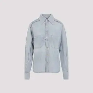 Celine Denim Button-up Shirt