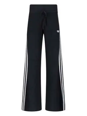 Adidas Wide Leg Knit Track Pants