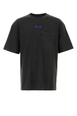 Hugo Slate Cotton T-shirt - Black