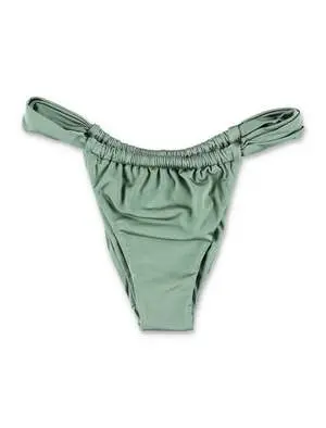 BELAMER Customizable Mid-rise Bikini Bottom With Adjustable Ruched Fit