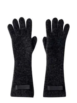 Jacquemus Felted Knit Gloves