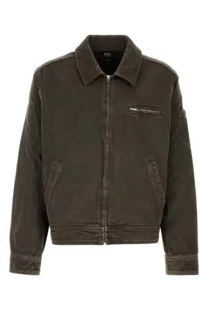 A.p.c. Chocolate Denim Alexis Jacket
