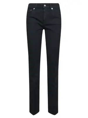 DONDUP Newlola Skinny Fit Bootcut 5-pocket Jeans - Nero