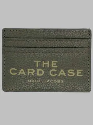 Marc Jacobs Logo Card Case Wallet - Green