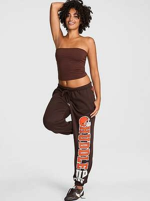 Pink Nfl Collection Campus Fleece™ Bling Sweatpants - Brown