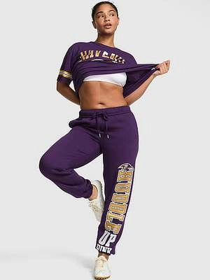 Pink Nfl Collection Campus Fleece™ Bling Sweatpants - Purple