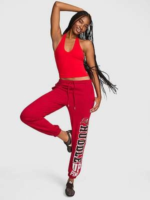 Pink Nfl Collection Campus Fleece™ Bling Sweatpants - Red