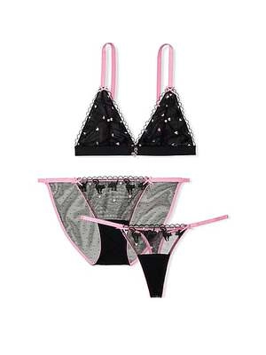 Pink 3-piece Wink™ Bra And Panty Set