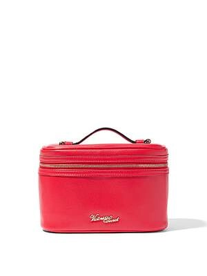 Victoria's Secret Luxe Mini Travel Vanity Case - Red