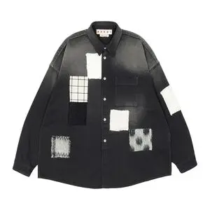 Marni Long-sleeve Collar Shirt - Black