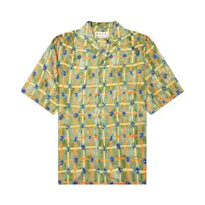 Marni Short-sleeve Shirt 'leaf - Green