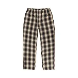 StÜssy Pajama Pant 'plaid - Black
