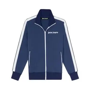 Palm Angels Classic Track Jacket 'navy /white - Blue