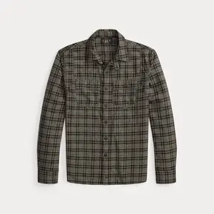 Ralph Lauren Plaid Twill Workshirt - Grey/white