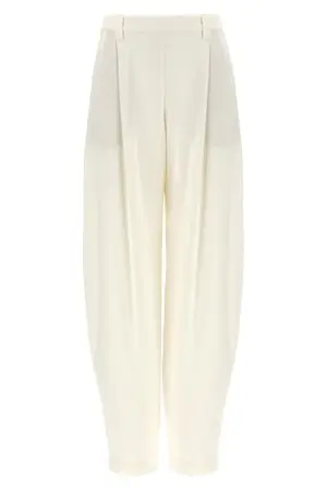 Brunello Cucinelli Slouchy' Pants - White