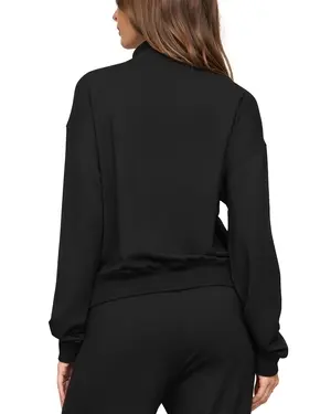 Z Supply Gate Check Half Zip Sweatshirt