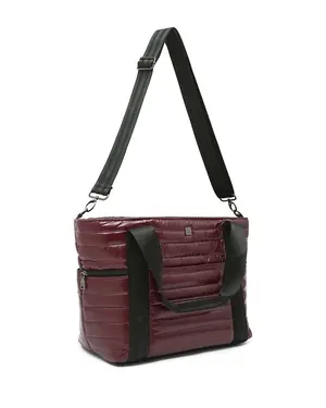THINK ROYLN Jetset Wingman Large Quilted Crossbody Tote